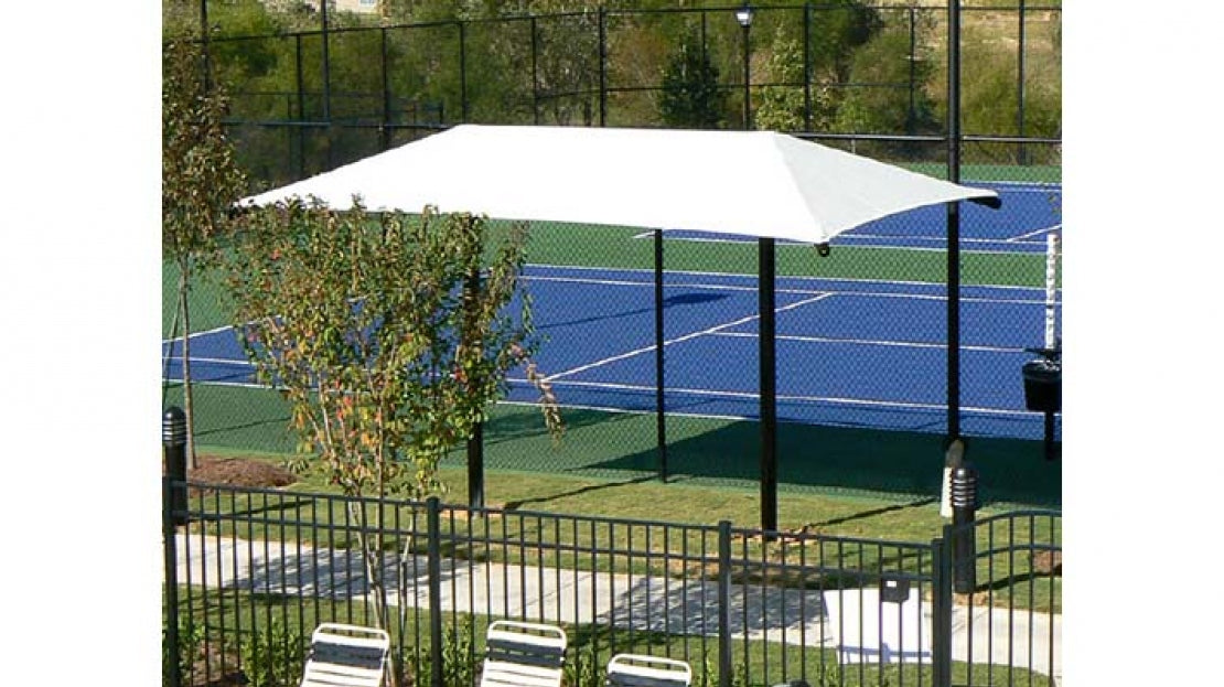 tennis shade structures